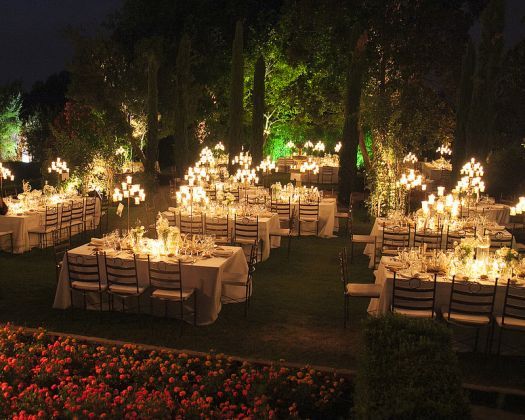45 Ideas bonitas para la iluminación de tu boda